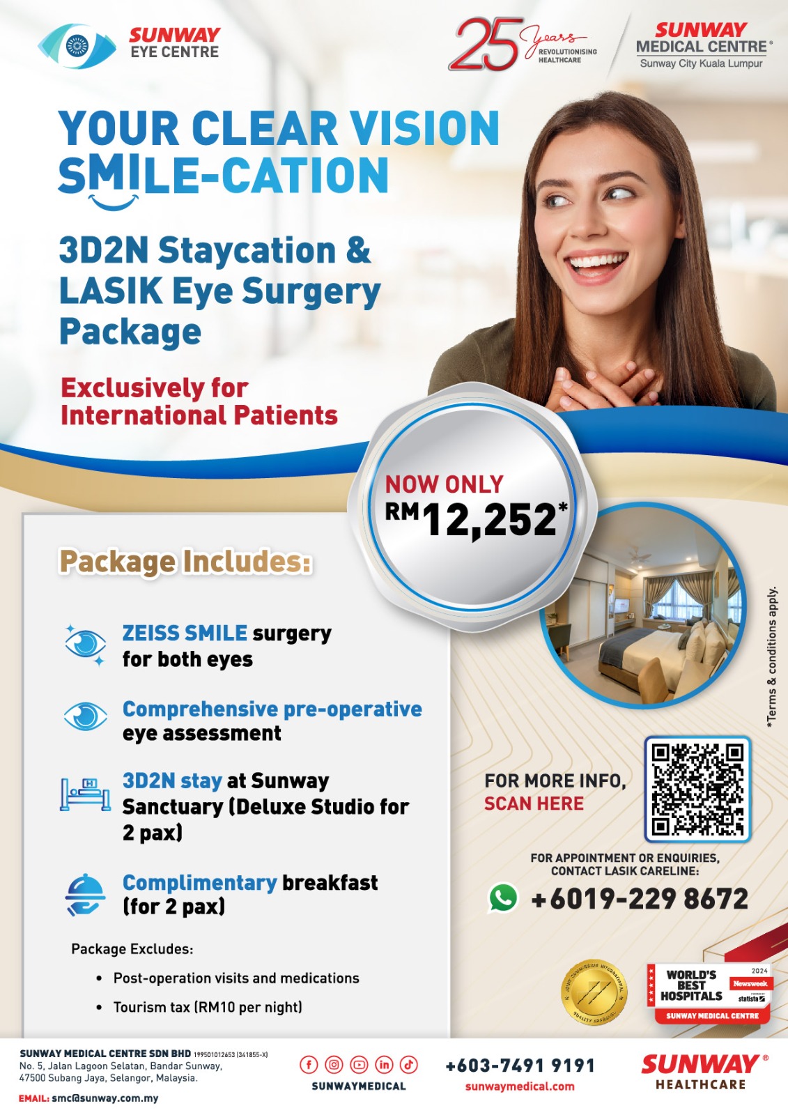 Unlocking Clear Vision Without Glasses at Sunway Eye Centre!