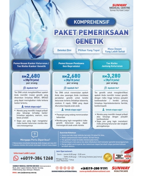 Comprehensive Genetic Screening Packages